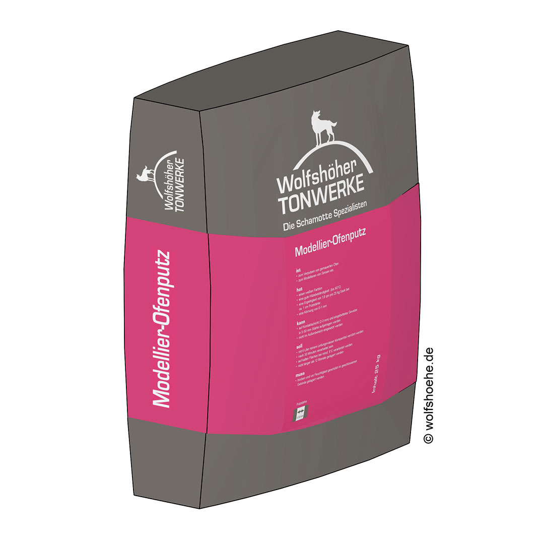 Modelling plaster for stoves - Wolfshöher Tonwerke